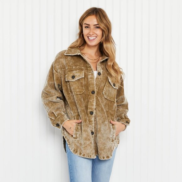 Zenana Outfitters | Jackets & Coats | Zenana Corn Maze Full Size ...